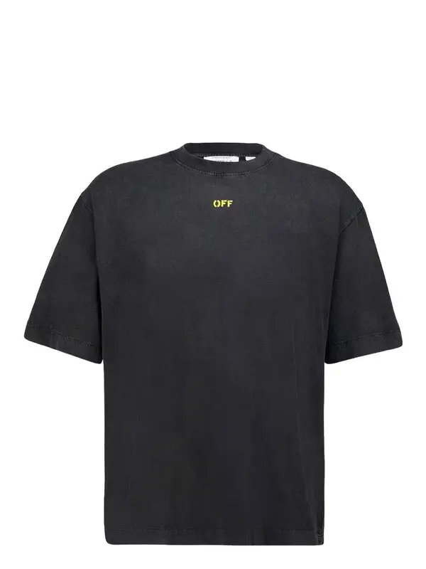Off-White Back-print T-shirt - Black