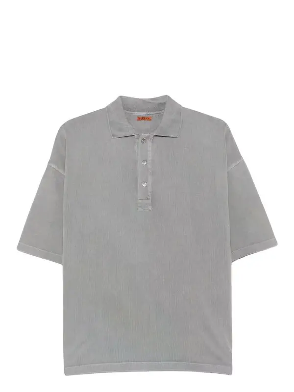 Barena Venezia Buttoned Polo Shirt - Grey