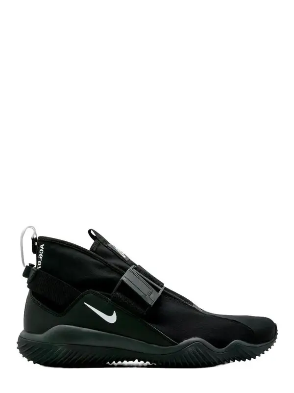 Nike Logo-detail Sneakers - Black
