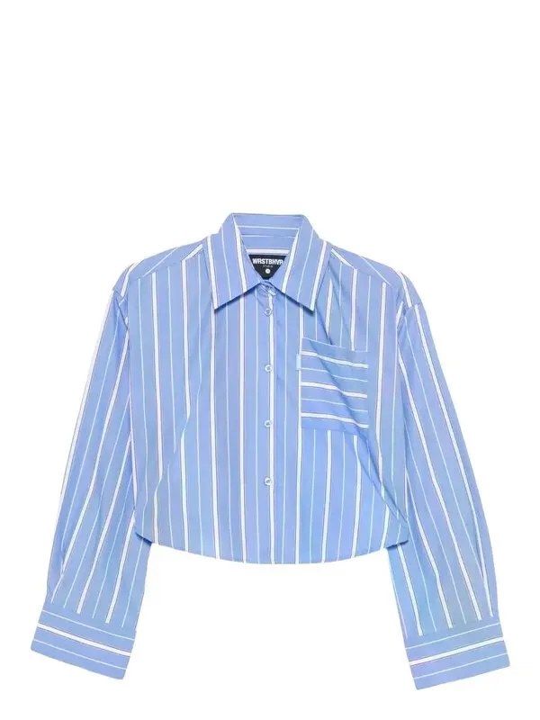 WRSTBHVR Tavina Striped Shirt - Blue