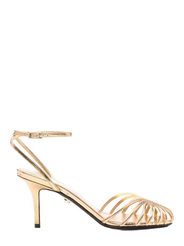 ALEVI MILANO Blake Cage Sandals - Gold