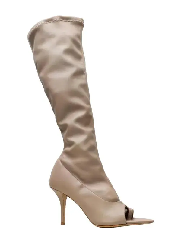 GIABORGHINI Open-toe Boots - Neutrals