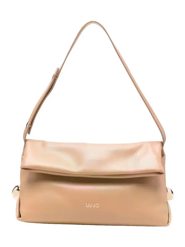 Liu Jo Logo-detail Shoulder Bag - Neutrals