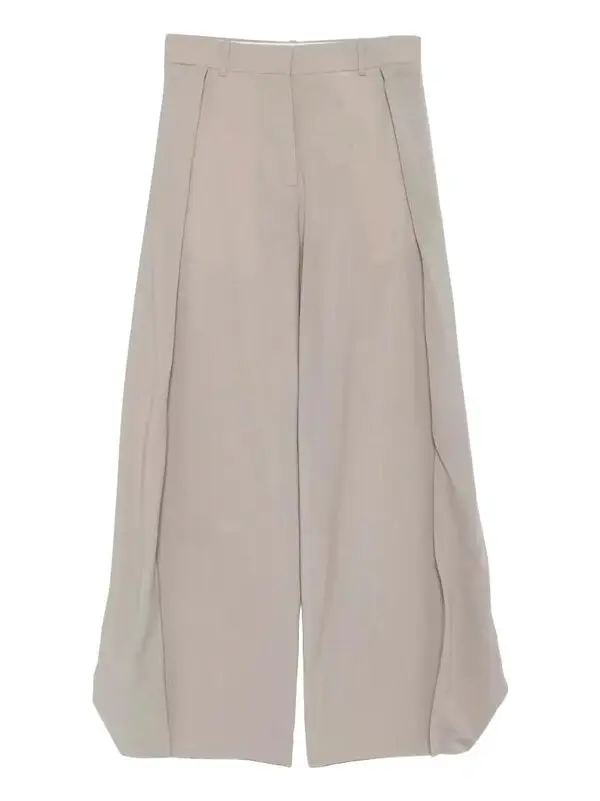 Loewe Pleated Trousers - Neutrals