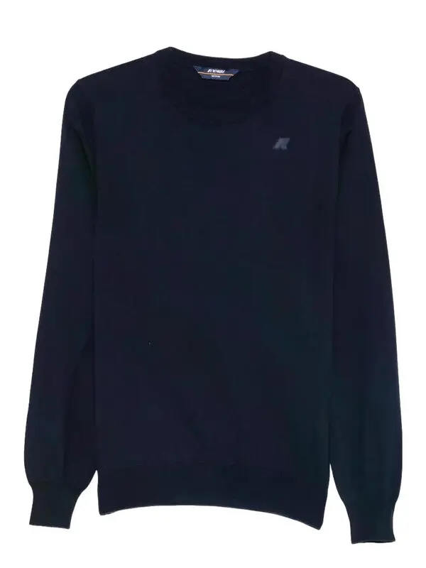 K-WAY Logo Knitwear - Blue