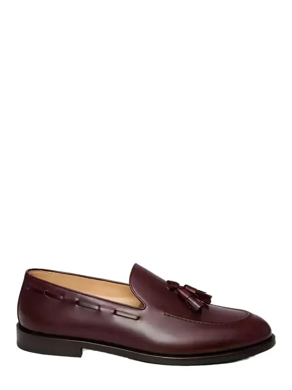 Brunello Cucinelli Tassel Loafers - Brown