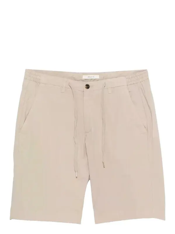 BRIGLIA 1949 Drawstring Tailored Shorts - Neutrals