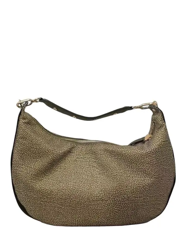 Borbonese Frame Hobo Shoulder Bag - Green