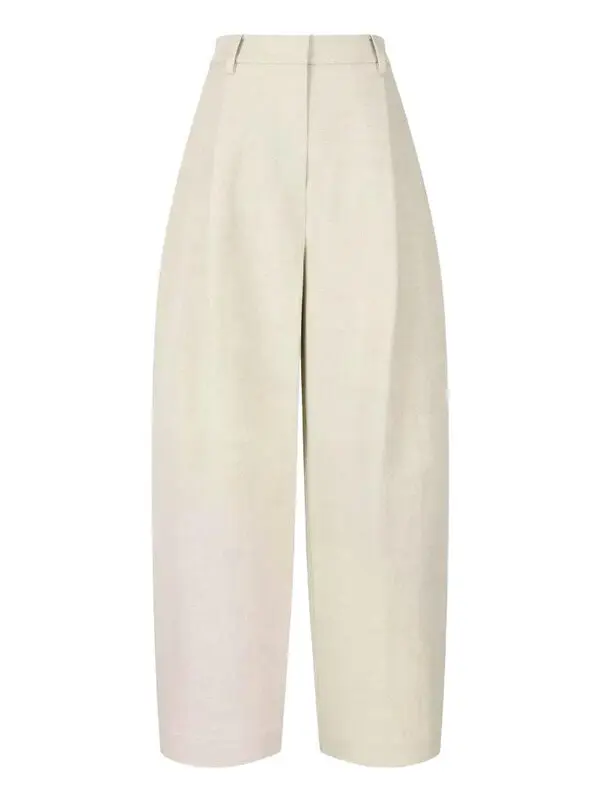 STUDIO TOMBOY Pintuck Trousers - Neutrals