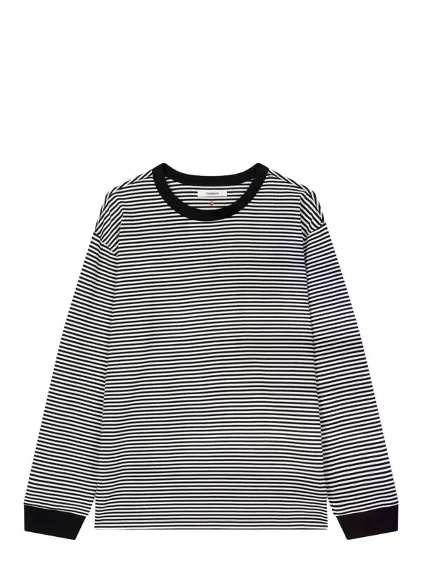 STUDIO TOMBOY Striped Long-sleeve T-shirt - Black