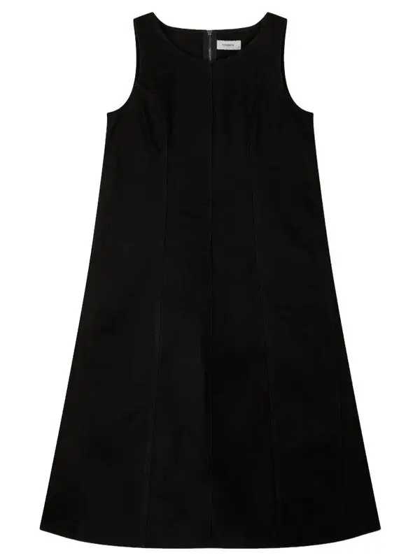 STUDIO TOMBOY Denim Panelled Dress - Black