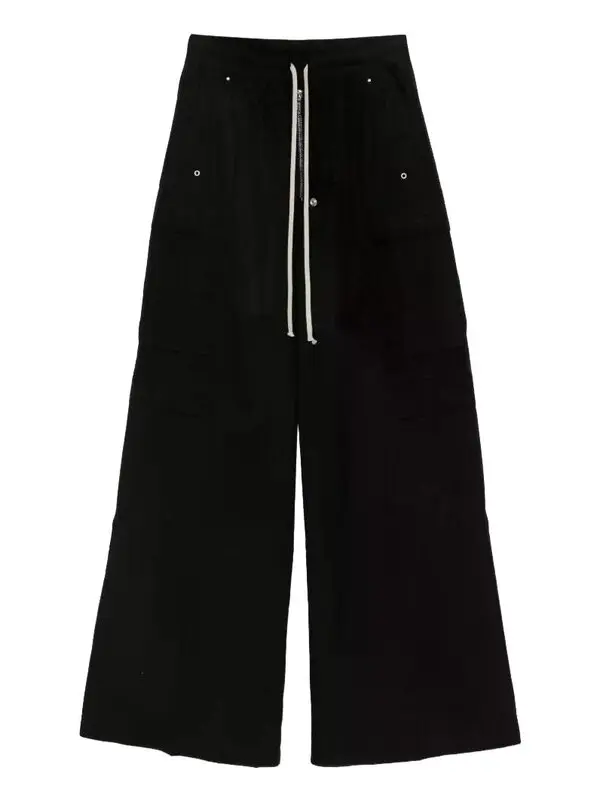 Rick Owens Cargo Zip Trousers - Black