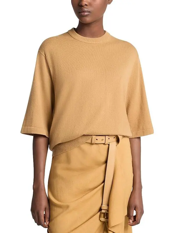 Michael Kors Cashmere Tee - Cashew