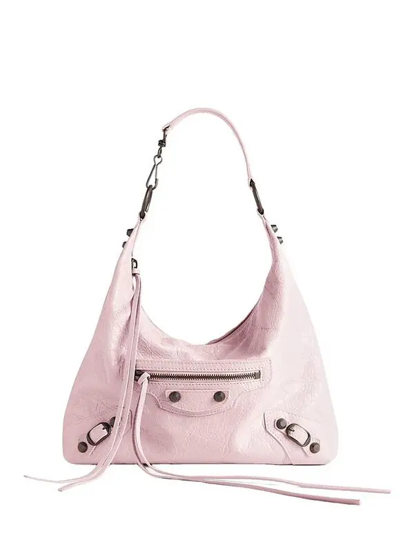 Balenciaga Le City Hobo Bag Small - Petal Pink