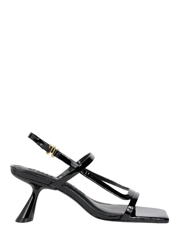 Cult Gaia Reina Slingback Sandals - Black