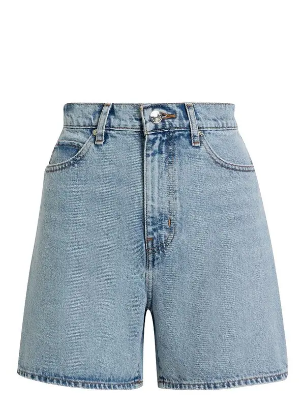 FRAME The Easy Denim Shorts - Light Denim