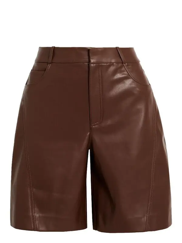 Cult Gaia Megan Shorts - Brown