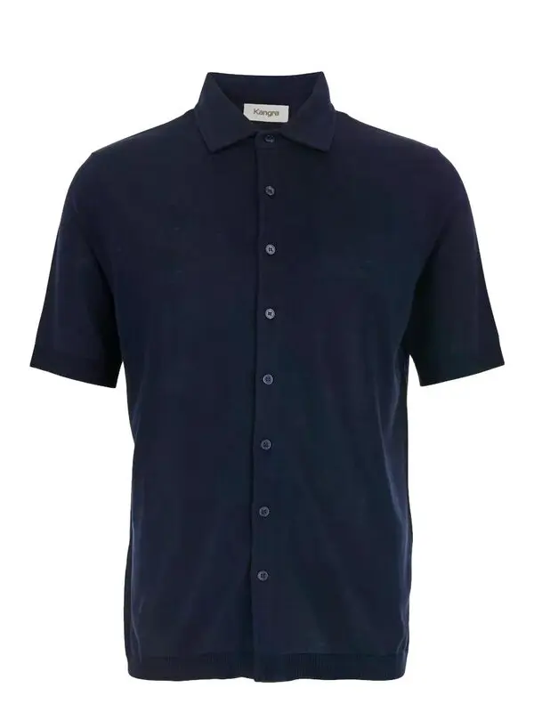 KANGRA Button-up Shirt - Blue