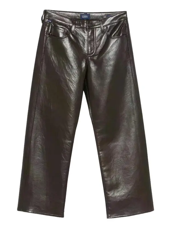 Citizens Of Humanity Straight Leg Trousers - Brown
