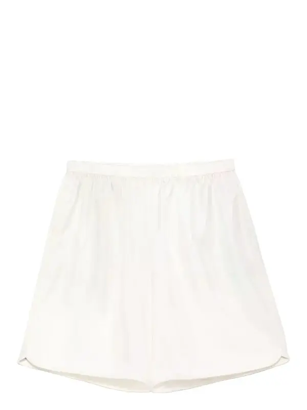 RÓHE Silk Shorts - Neutrals