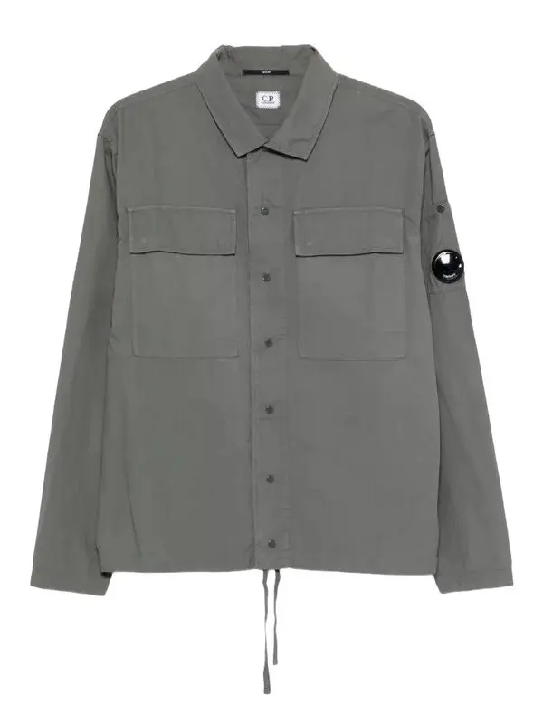 C.P. COMPANY Patch Pocket Shirt - Grey