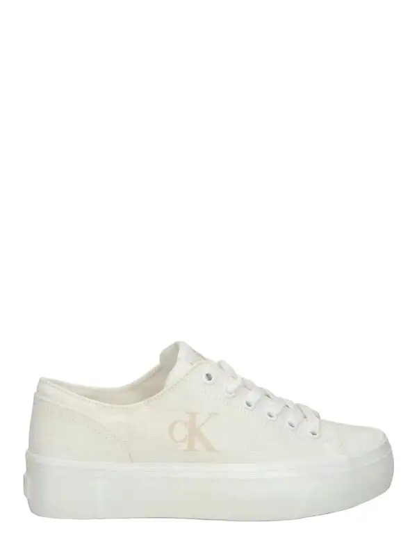 Calvin Klein Logo Sneakers - White