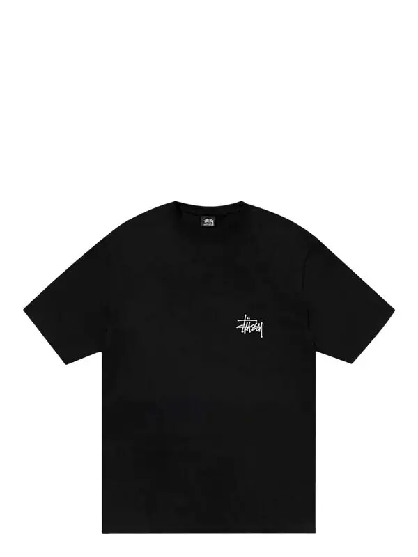 StÜssy Logo T-shirt - Black