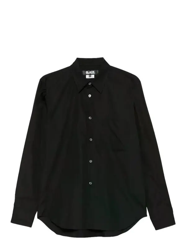 Comme Des Garçons Patch-pocket Shirt - Black