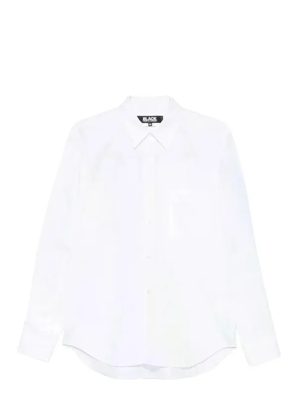 Comme Des Garçons Patch-pocket Shirt - White