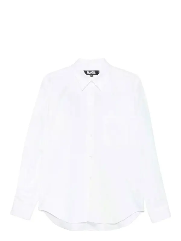 Comme Des Garçons Patch-pocket Shirt - White