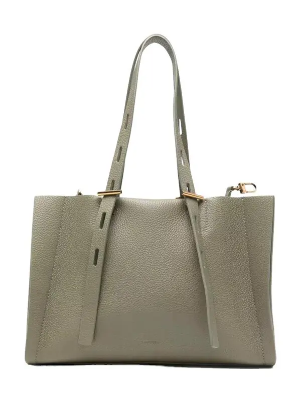 MINOBOSSI Paulina Leather Tote - Green