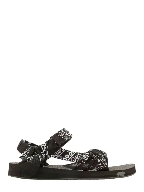 ARIZONA LOVE Trekky Bandana Sandals - Black