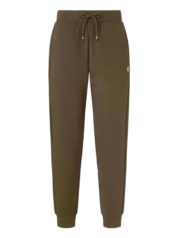 CONTE OF FLORENCE Drawstring-waist Track Pants - Brown