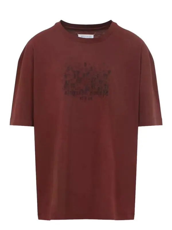 MAISON MARGIELA Graphic T-shirt - Red