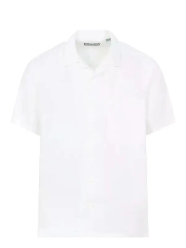 Canali Chest-pocket Shirt - White