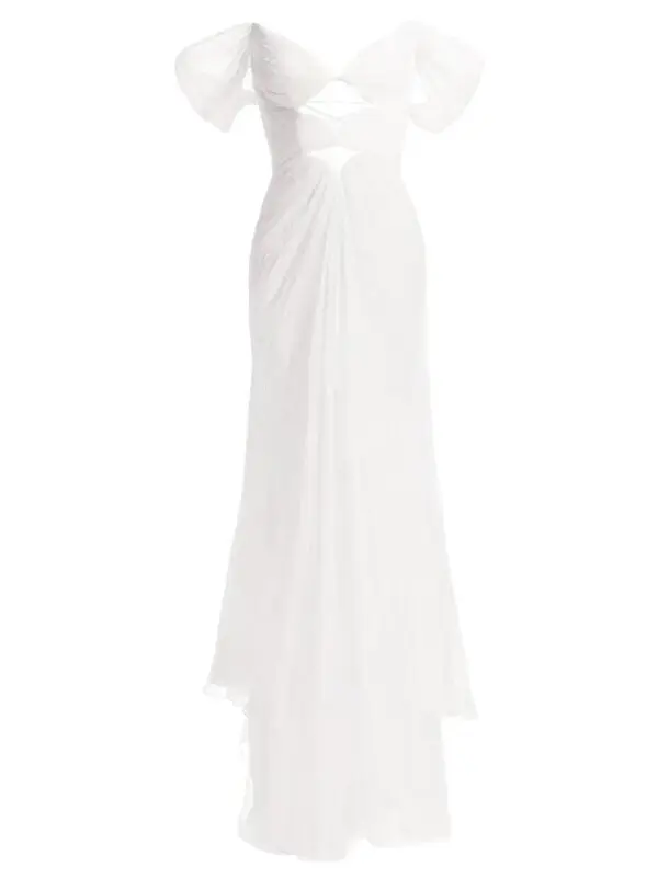 MARIA LUCIA HOHAN Cassiopea Maxi Dress - White