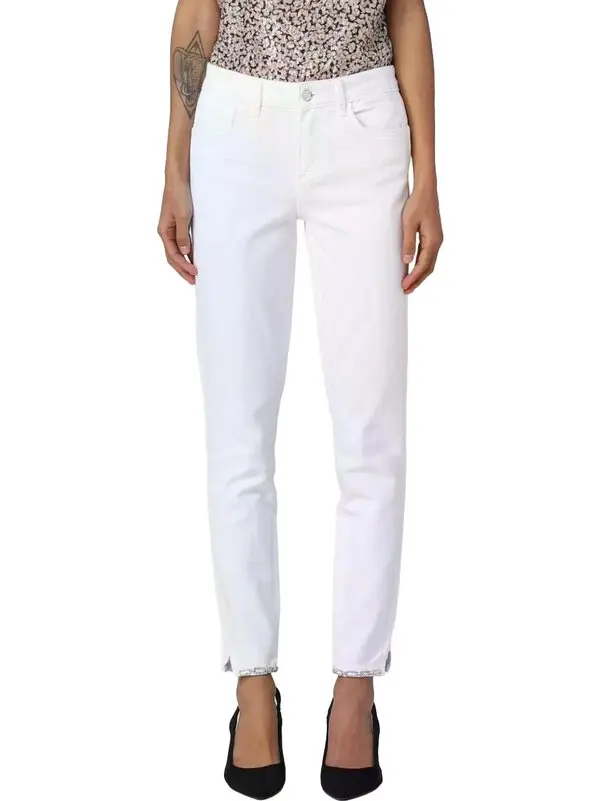 Liu Jo Straight Leg Jeans - White