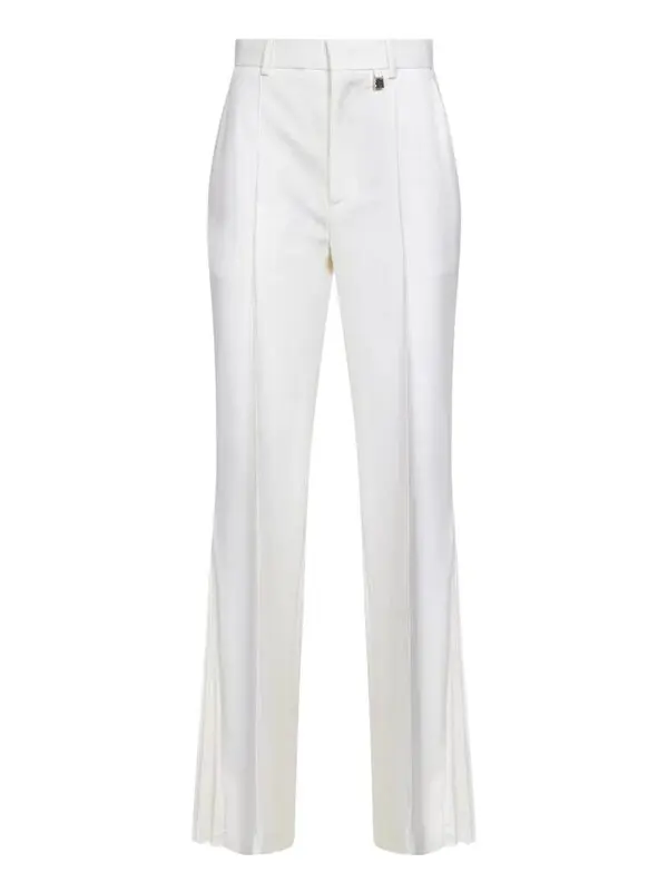 Giuseppe Di Morabito Pleated Flared Trousers - White