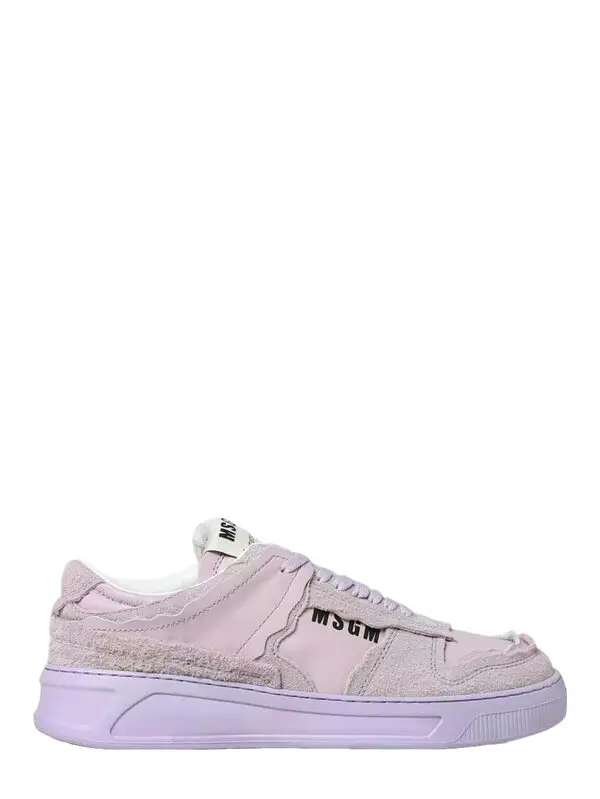 MSGM Logo Sneakers - Purple