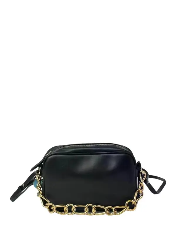 Red Valentino Logo Cross Body Bag - Black