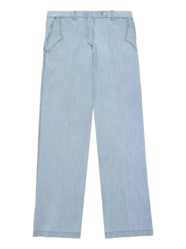 FORTELA Side-pocket Trousers - Blue