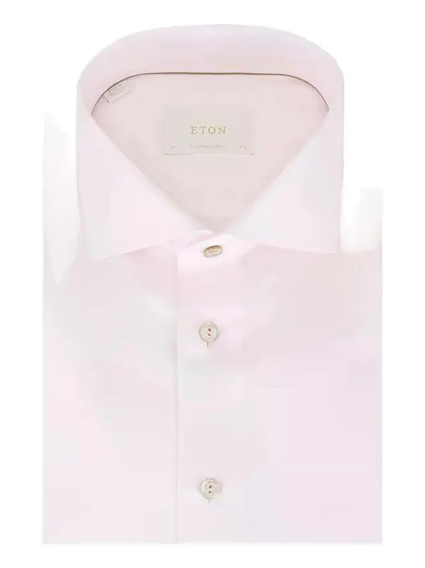 Eton Spread Collar Shirt - Pink