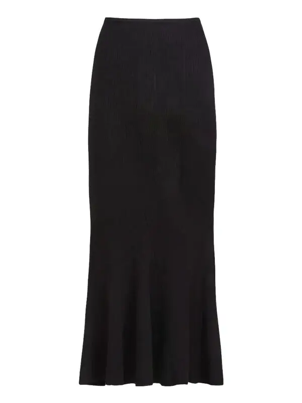 TOCCIN Lynn Pull-on Midi Skirt - Black