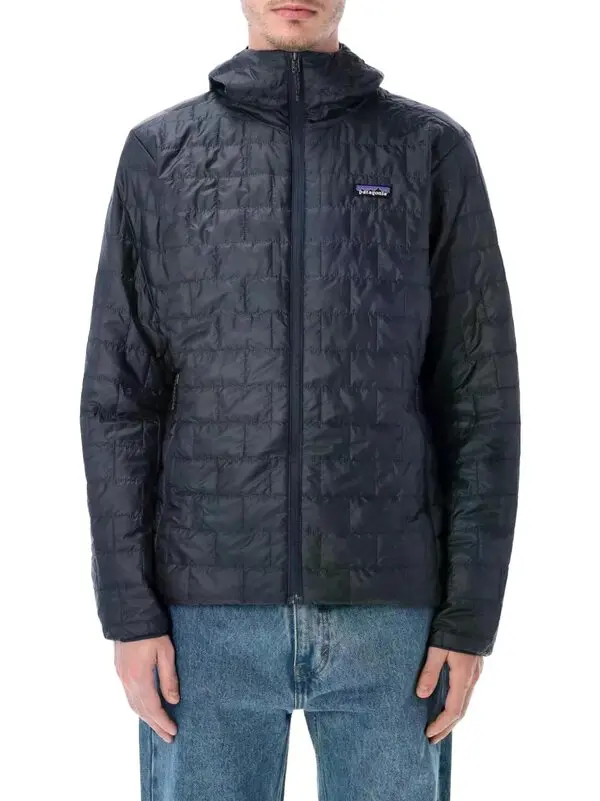 Patagonia Nano Puff® Quilted Hooded Jacket - Blue