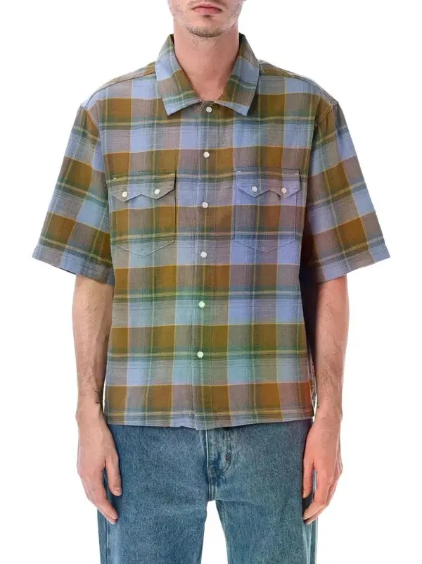 LEVI'S Check Pocket Shirt - Blue