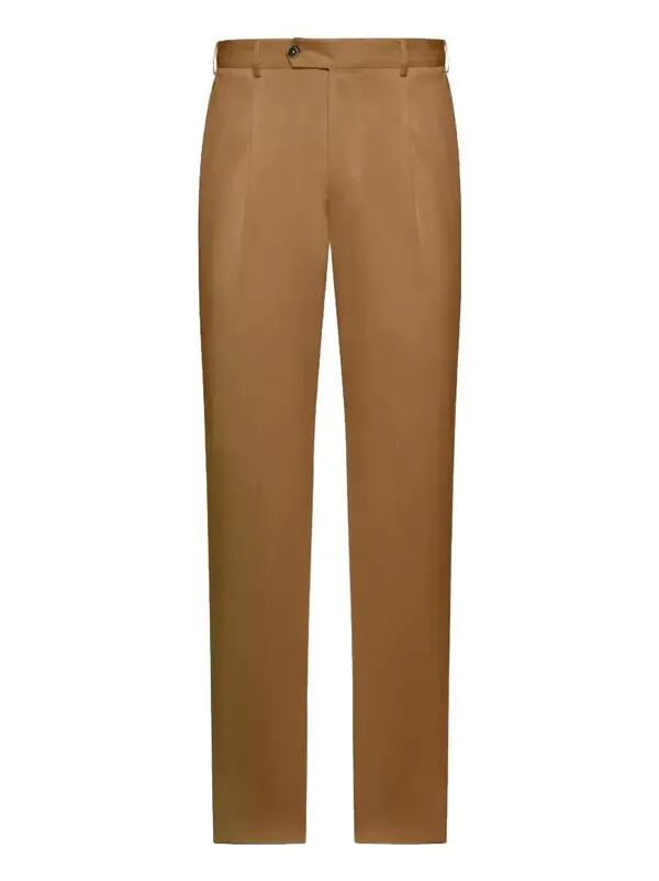 PT TORINO Sartorial Straight Trousers - Brown