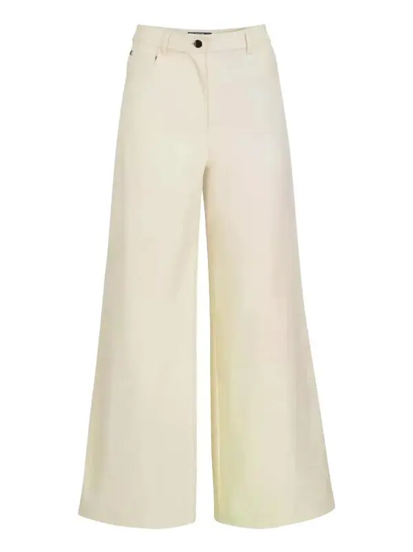 TOCCIN Nell Five-pocket Palazzo Pants - Neutrals