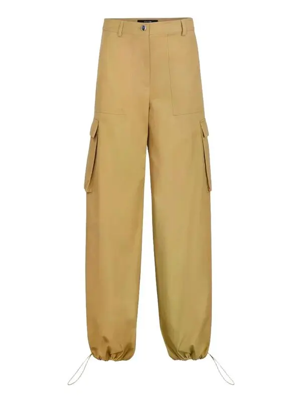 TOCCIN James Wide-leg Cargo Pants - Neutrals