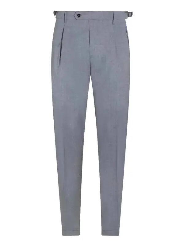 BERWICH Pleated Trousers - Grey