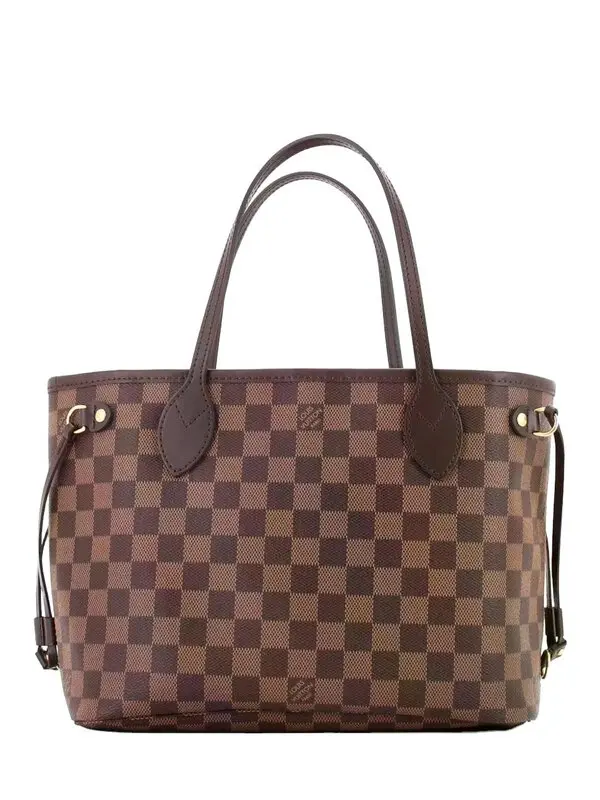 LOUIS VUITTON Neverfull Nm Damier Pm Tote Bag - Brown